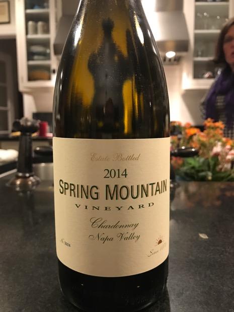 2014 Spring Mountain Vineyard Chardonnay, USA, California, Napa Valley ...