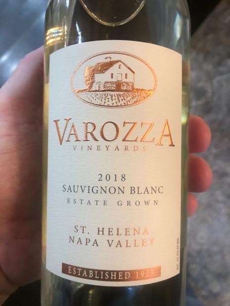 2018 Varozza Vineyards Sauvignon Blanc, USA, California, Napa Valley ...