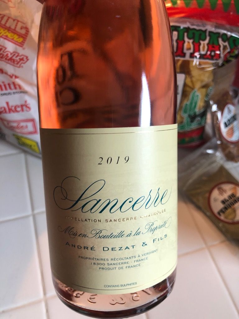 2021 Andre Dezat & Fils Sancerre Rosé, France, Loire Valley, Upper ...