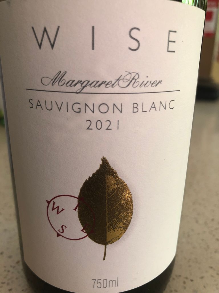 2021 Wise Wine Sauvignon Blanc, Australia, Western Australia, South West Australia, Pemberton ...