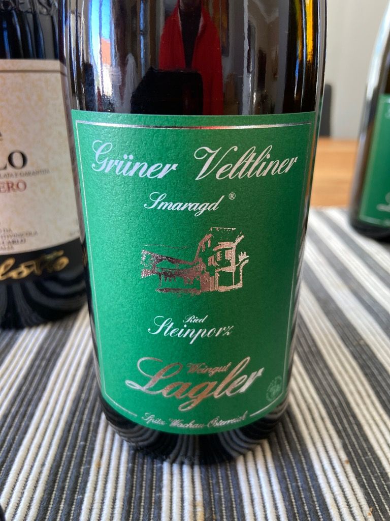 2022 Karl Lagler Grüner Veltliner Smaragd Ried Steinporz, Austria, Niederösterreich, Wachau ...