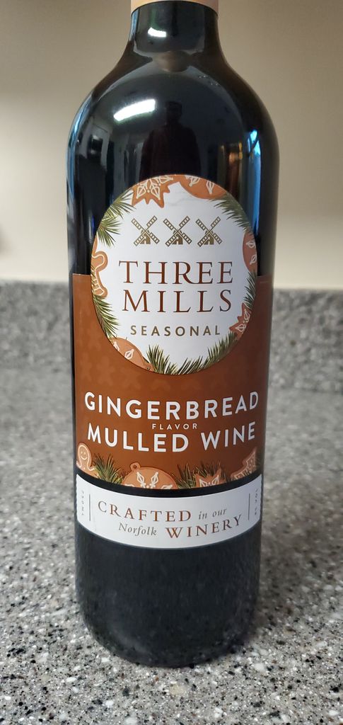 NV Three Mills Gingerbread Mulled Wine, United Kingdom, England, East ...