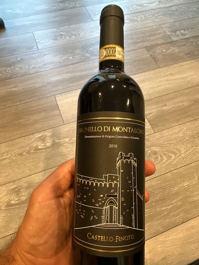 2018 Castello Finoto Brunello di Montalcino, Italy, Tuscany, Montalcino ...