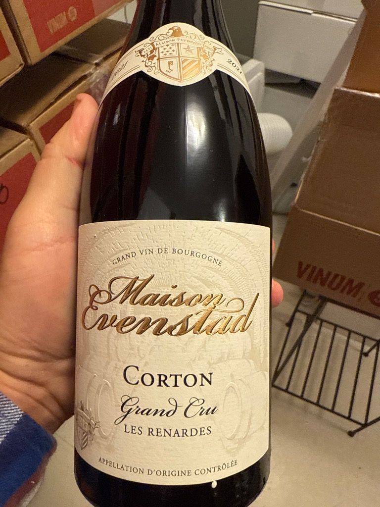 2021 Maison Evenstad Corton, France, Burgundy, Côte de Beaune, Corton ...