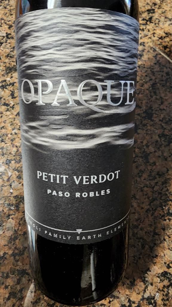 2021 Opaque Wines Petit Verdot Opaque, USA, California, Central Coast ...