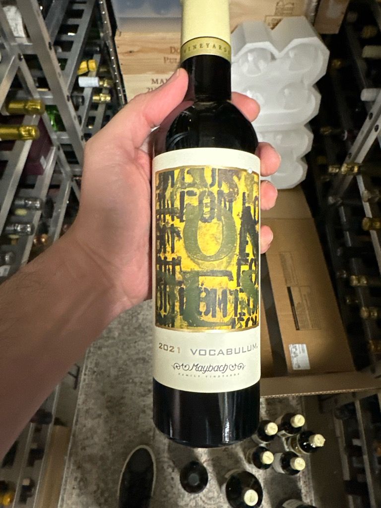 2021 Maybach Family Vineyards Cabernet Sauvignon Vocabulum, USA ...