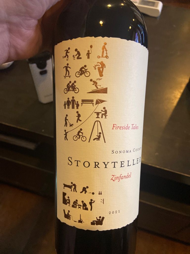 2020 Storyteller Zinfandel Fireside Tales, USA, California, Sonoma ...