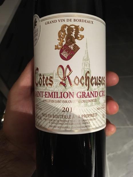 2013 Côtes Rocheuses, France, Bordeaux, Libournais, St. Émilion Grand ...