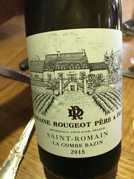 2014 Domaine Rougeot Saint-Romain Combe Bazin, France, Burgundy, Côte ...