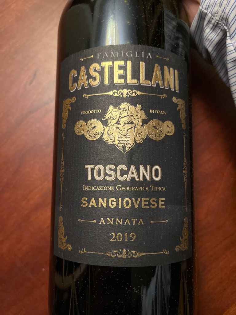 2019 Famiglia Castellani Governo all'uso Toscano, Italy, Tuscany ...