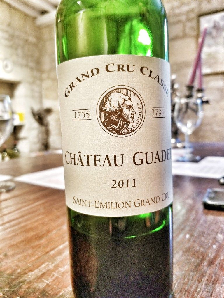 2011 Château Guadet, France, Bordeaux, Libournais, St. Émilion Grand ...