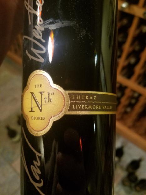 2002 Wente Vineyards Syrah Karl Wente Nth Degree, USA, California, San ...