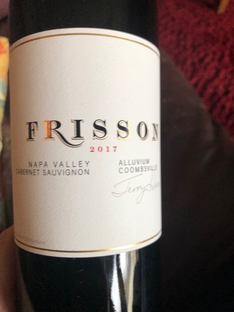 2017 Frisson Cabernet Sauvignon Napa Valley, USA, California, Napa ...