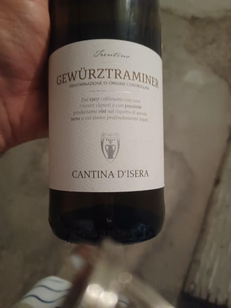 2022 Cantina d'Isera Gewürztraminer, Italy, Trentino-Alto Adige ...