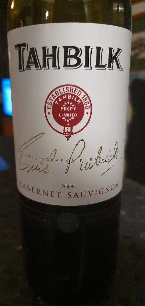 2012 Tahbilk Cabernet Sauvignon Eric Stevens Purbrick, Australia ...