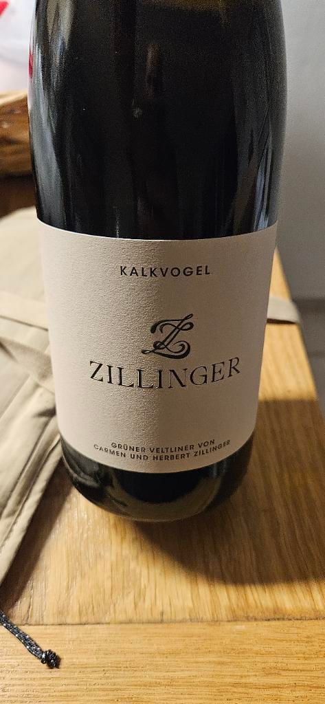 2023 Herbert Zillinger Grüner Veltliner Kalkvogel, Austria ...