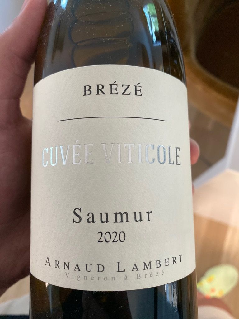 2020 Arnaud Lambert Saumur Cuvée Viticole Brézé, France, Loire Valley ...