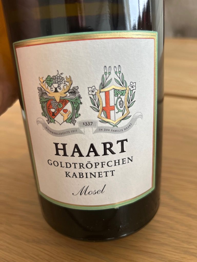 2023 Weingut Reinhold Haart Piesporter Goldtröpfchen Riesling Kabinett ...