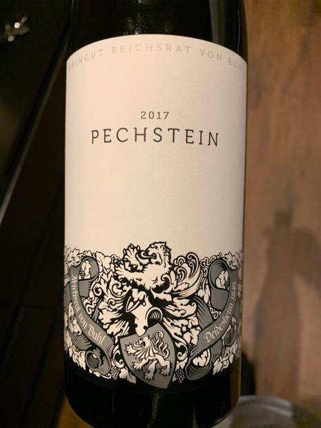 2017 Reichsrat Von Buhl Forster Pechstein Riesling Großes Gewächs, Germany, Pfalz - CellarTracker