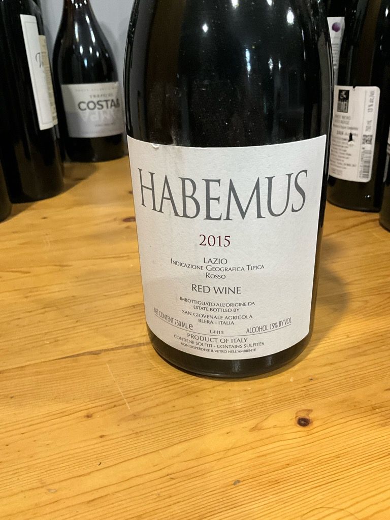 2013 San Giovenale Lazio Habemus Etichetta Bianca, Italy, Latium, Lazio - CellarTracker