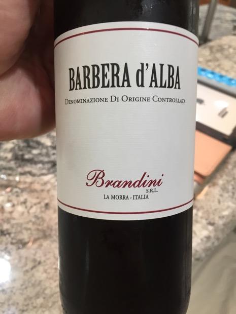 2015 Agricola Brandini Barbera d'Alba, Italy, Piedmont, Alba, Barbera d ...