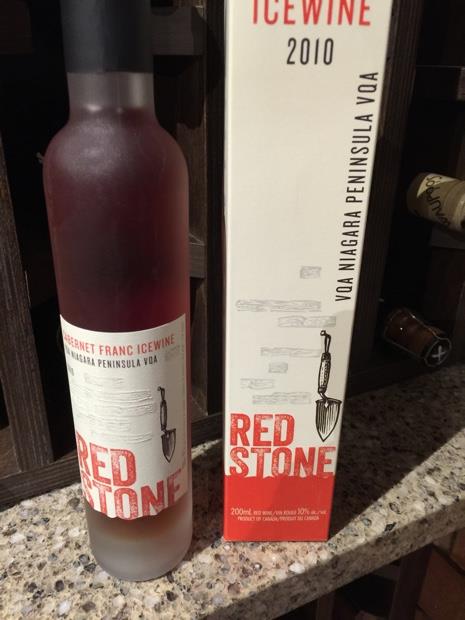 2010 Red Stone Cabernet Franc Icewine, Canada, Ontario, Niagara ...