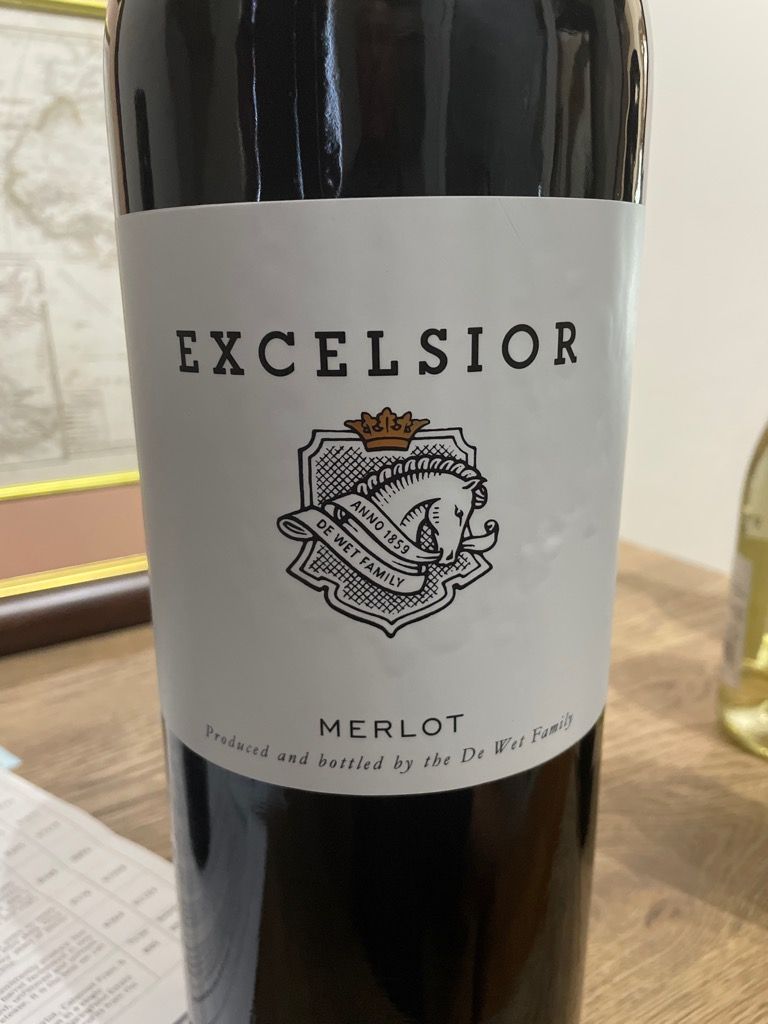 2021 Excelsior Merlot, South Africa, Breede River Valley, Robertson ...