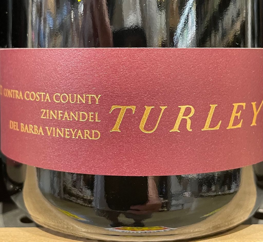 2022 Turley Zinfandel Del Barba, USA, California, San Francisco Bay ...