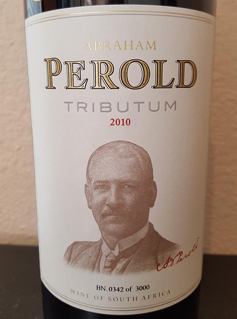 2010 KWV Abraham Perold Tributum, South Africa, Coastal Region ...