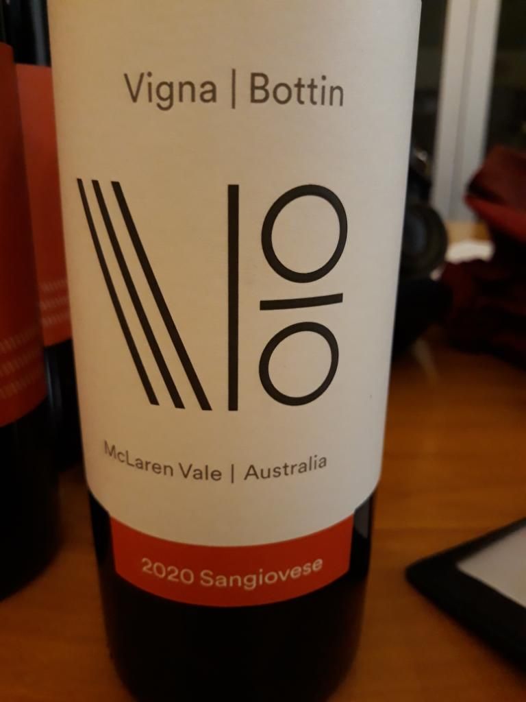 2021 Vigna Bottin Sangiovese, Australia, South Australia, Fleurieu, McLaren Vale - CellarTracker