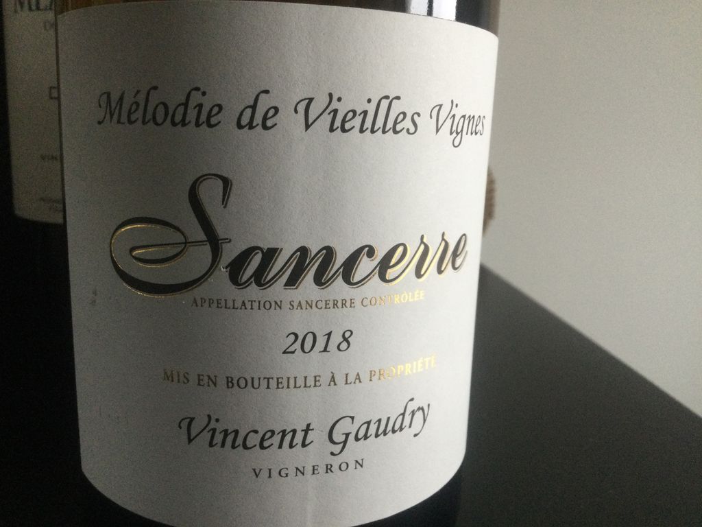 2018 Vincent Gaudry Sancerre, France, Loire Valley, Upper Loire ...