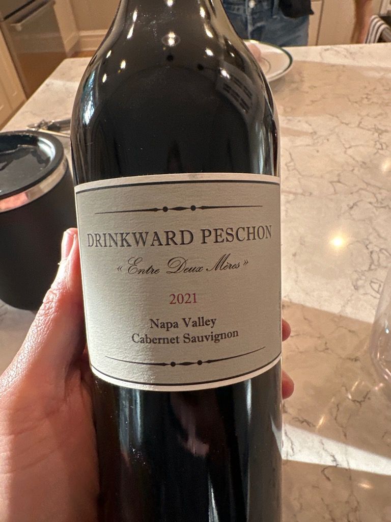 2021 Drinkward Peschon Cabernet Sauvignon Entre Deux Mères, USA ...