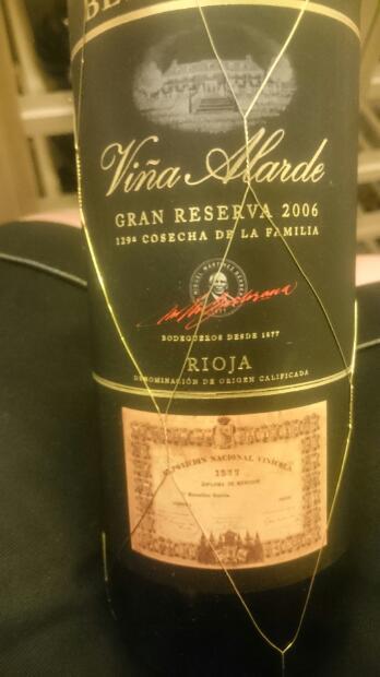 2006 Berberana Rioja Gran Reserva Viña Alarde, Spain, La Rioja, Rioja ...