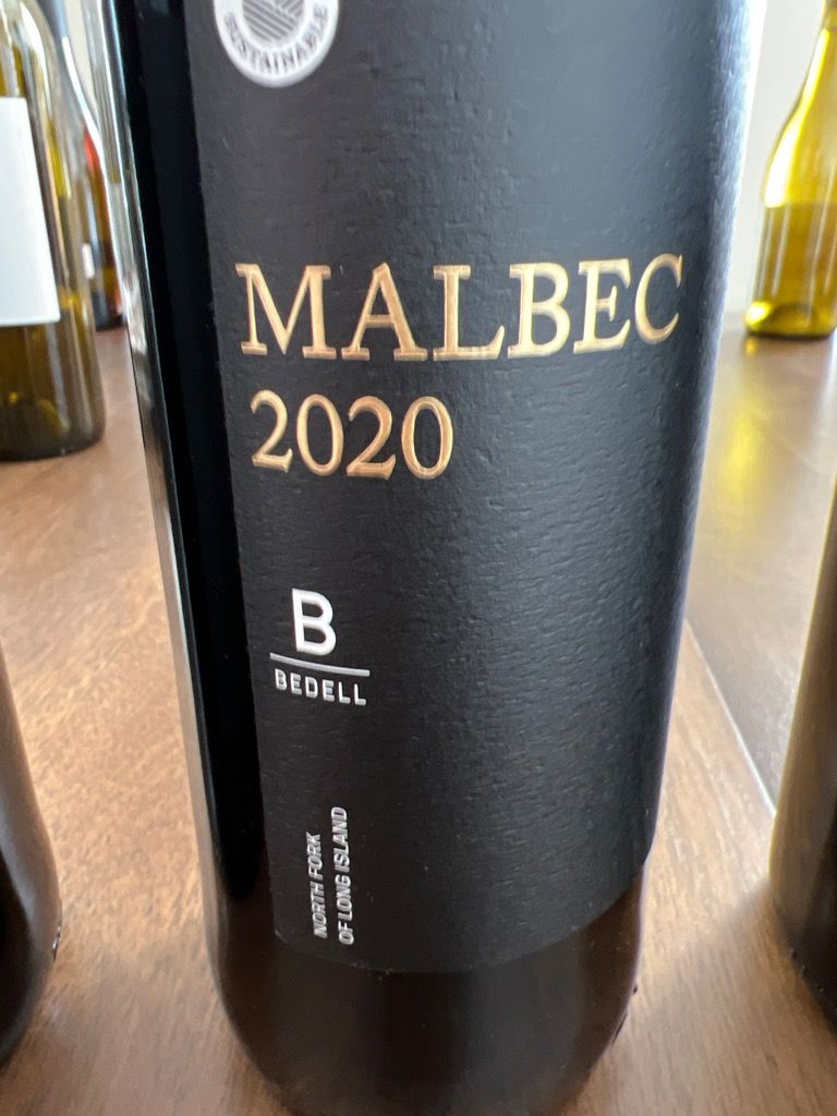 2020 Bedell Malbec, USA, New York, Long Island, North Fork - CellarTracker