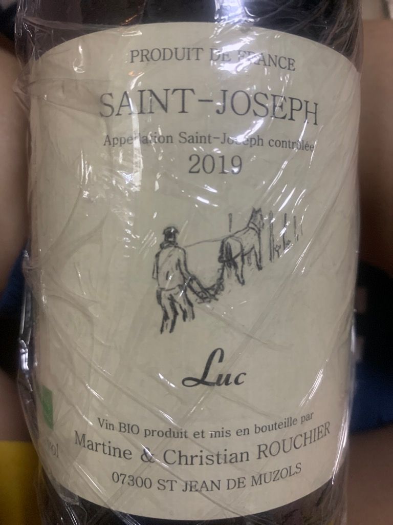 2021 Martine Rouchier St. Joseph Luc, France, Rhône, Northern Rhône, St ...