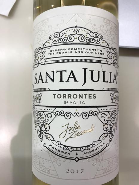 2017 Santa Julia Torrontés, Argentina, Mendoza - CellarTracker