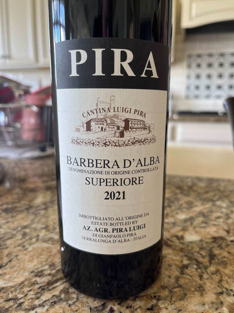 2021 Luigi Pira Barbera d'Alba Superiore, Italy, Piedmont, Alba ...