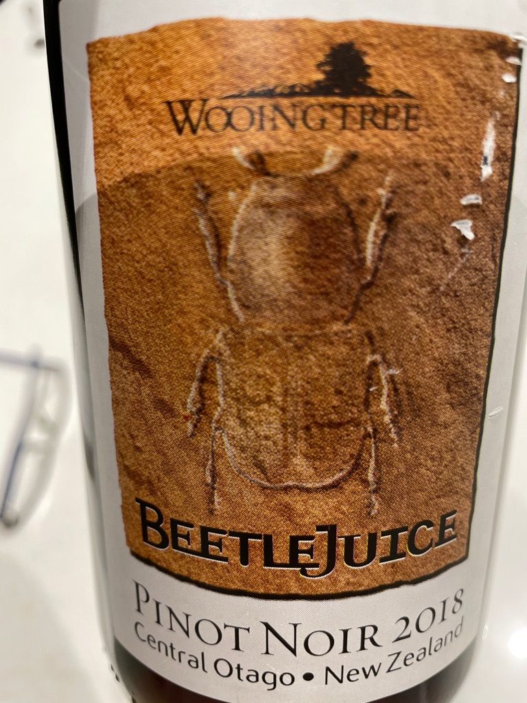 2019 Wooing Tree Pinot Noir Beetlejuice, New Zealand, South Island ...