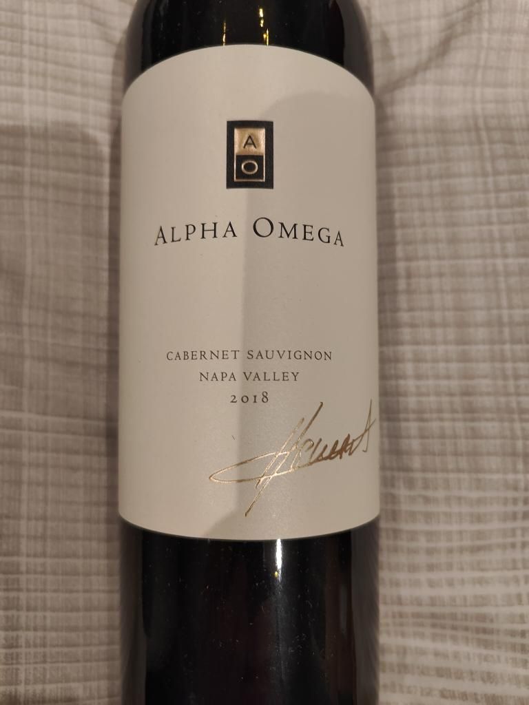 2018 Alpha Omega Cabernet Sauvignon Signature Series, USA, California ...