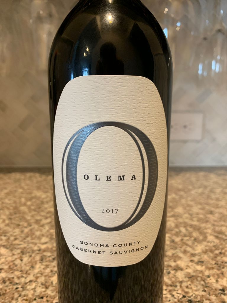 Community Tasting Notes - 2017 Olema Cabernet Sauvignon - CellarTracker