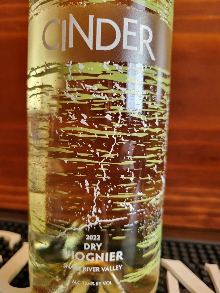 2022 Cinder Viognier Dry, USA, Idaho, Snake River Valley - CellarTracker