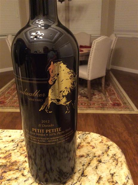 2012 Windwalker Vineyard Petite Petit, USA, California, Sierra ...