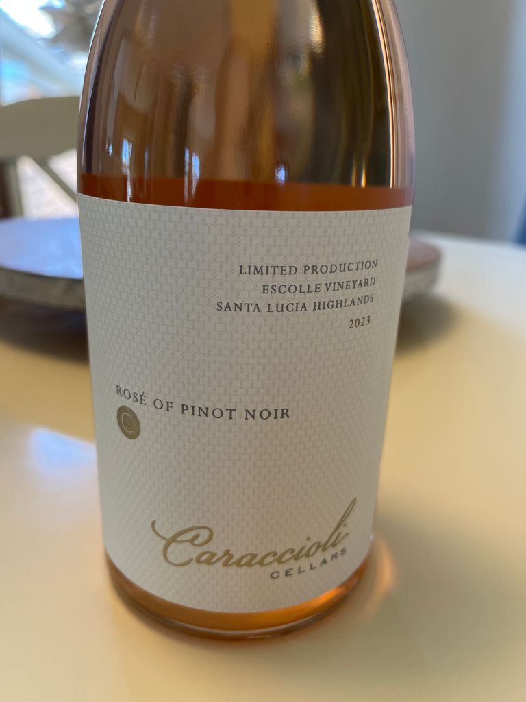 2023 Caraccioli Cellars Rosé of Pinot Noir Escolle Vineyard, USA ...