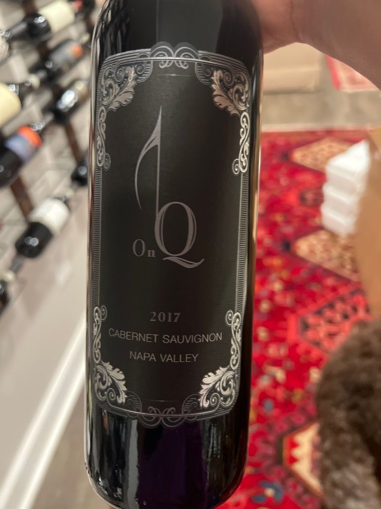 2017 On Q Wines Cabernet Sauvignon, USA, California, Sonoma County ...