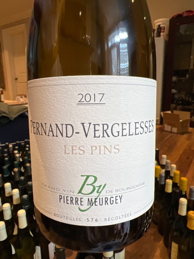 2018 Pierre Meurgey Pernand-Vergelesses Les Pins Blanc, France ...