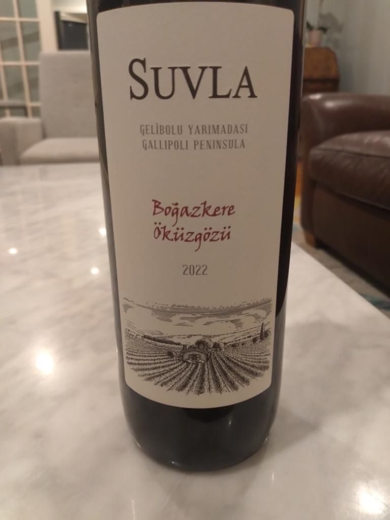 2020 Suvla Öküzgözü Boğazkere, Turkey, Thrace - CellarTracker