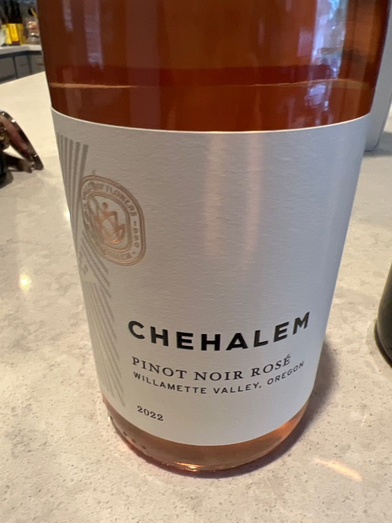 2022 Chehalem Rosé of Pinot Noir, USA, Oregon, Willamette Valley ...