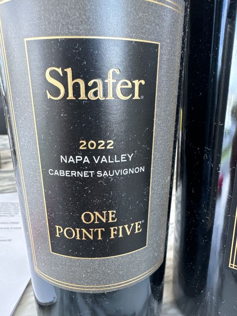 2022 Shafer Cabernet Sauvignon One Point Five, USA, California, Napa ...