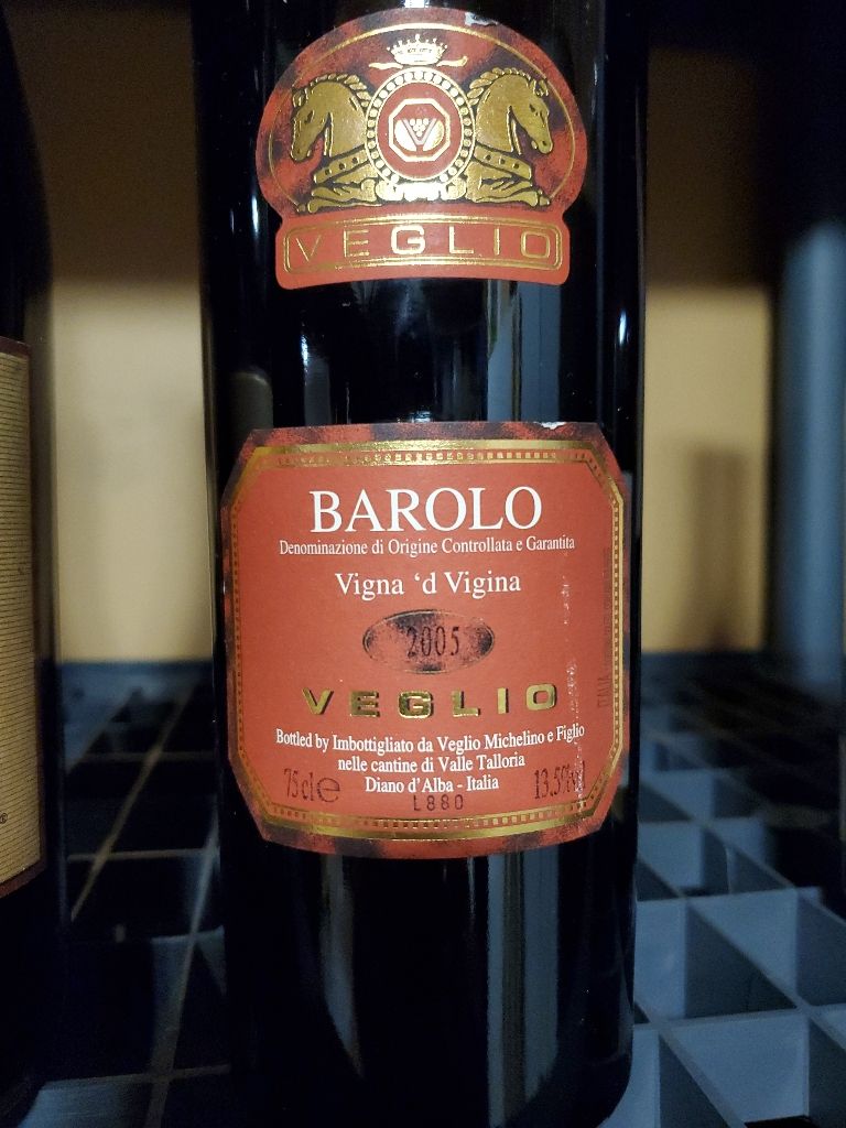 2005 Veglio Michelino e Figlio Barolo, Italy, Piedmont, Langhe, Barolo ...