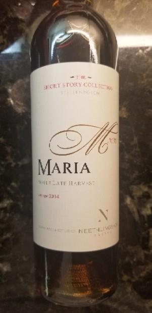 2013 Neethlingshof Estate Riesling Noble Late Harvest Maria, South ...